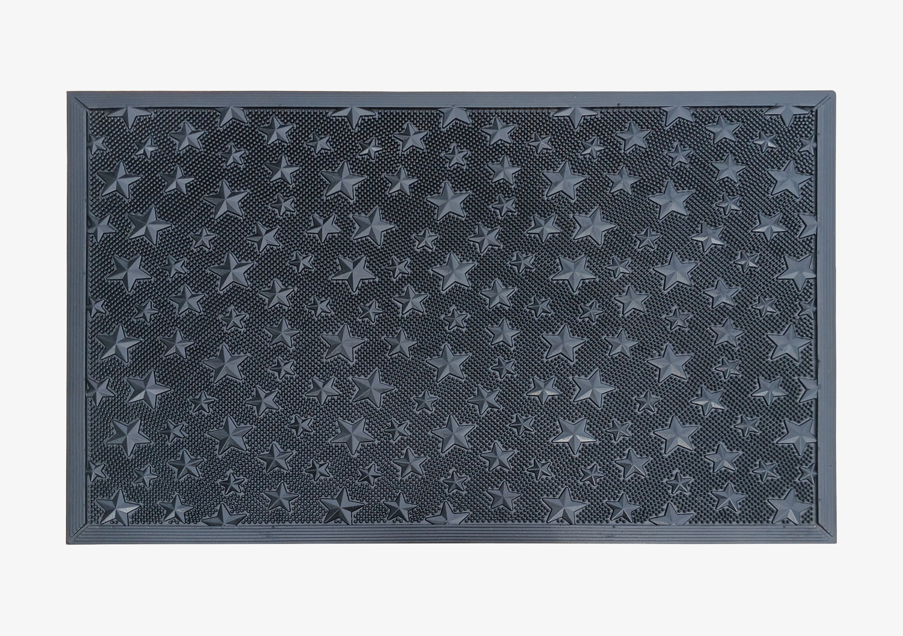 Latitude Run® Daveona Rubber Pin Welcome Door Mats 24"x36" for Outdoor Entrance, Fun Designed ...